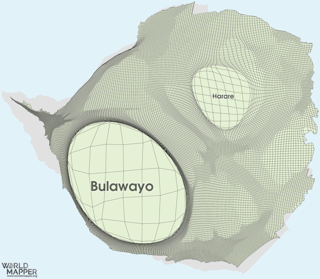 | Zimbabwe Gridded Population