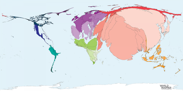 Population Year 1 - Worldmapper