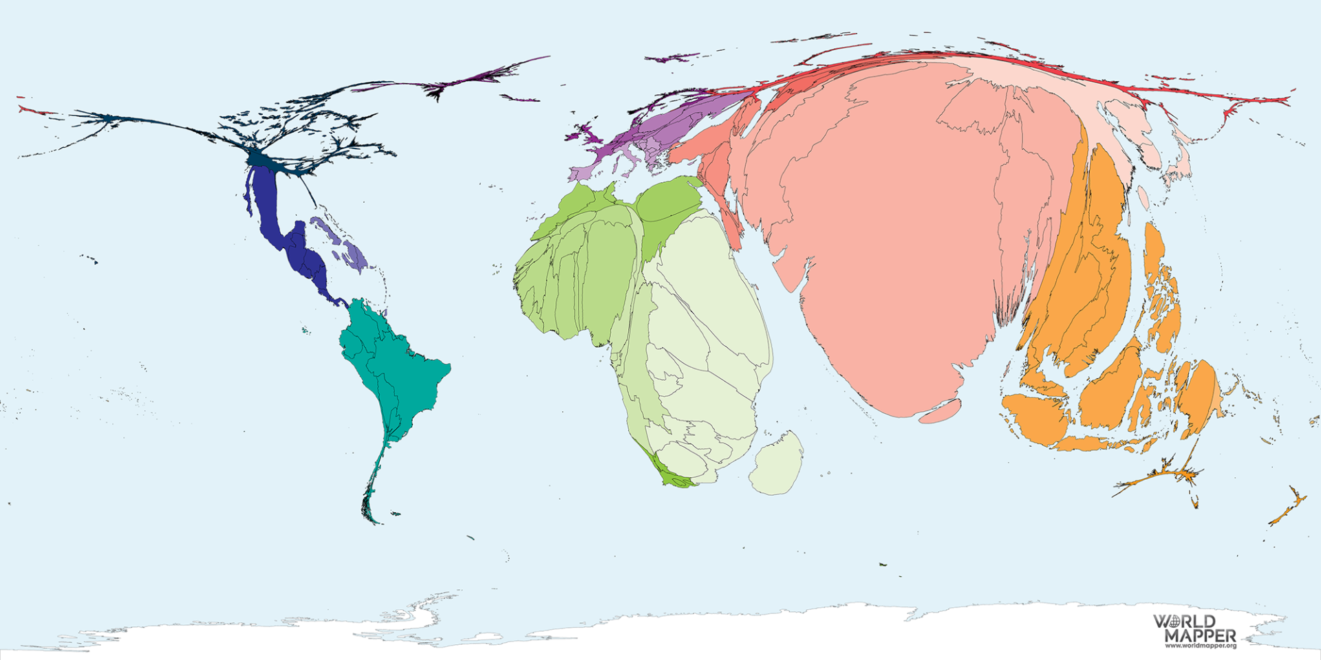 Camels - Worldmapper