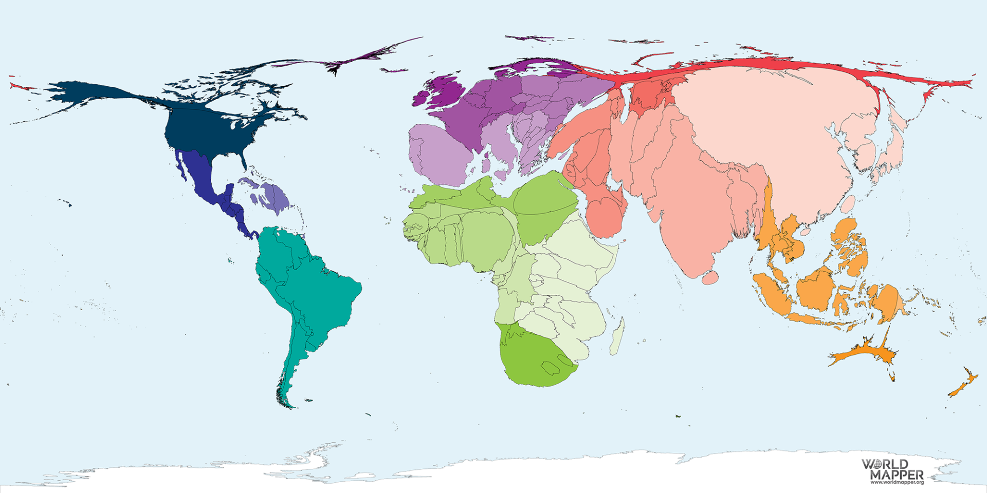 Unemployment 2015 - Worldmapper