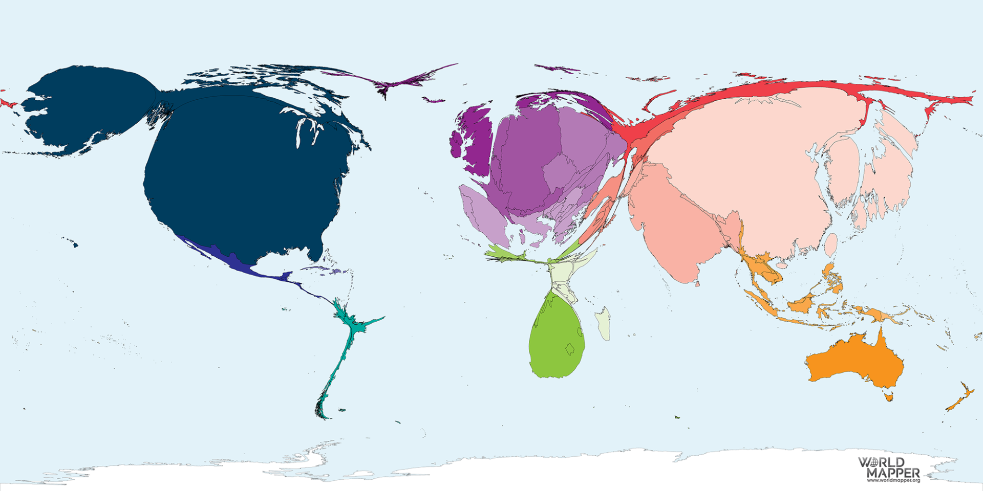 Vanilla Production - Worldmapper