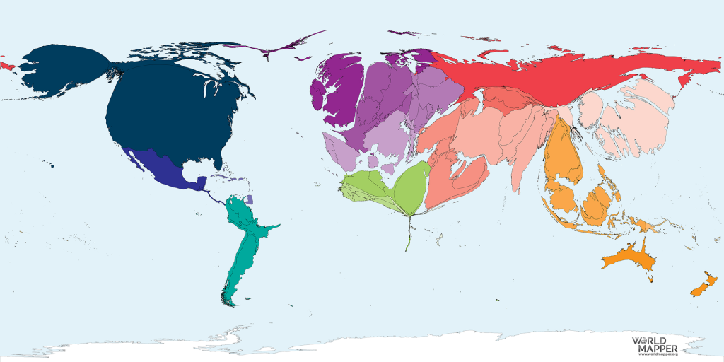 Gas Power - Worldmapper