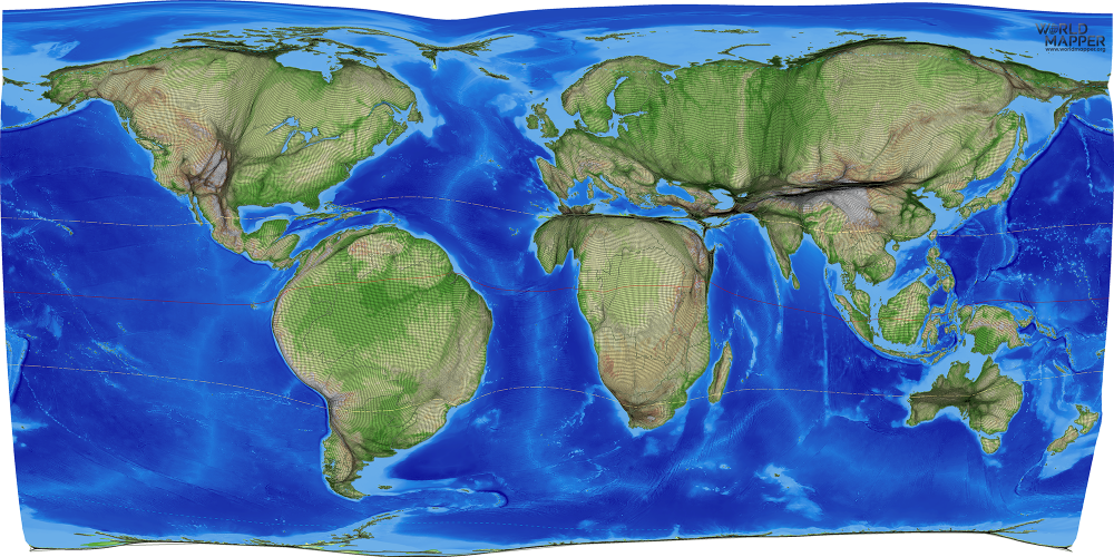 Worldmapper | rediscover the world as you've never seen it before