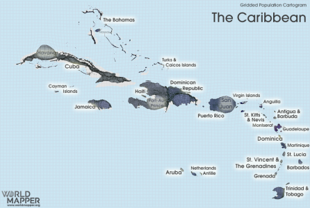 | Caribbean Gridded Population