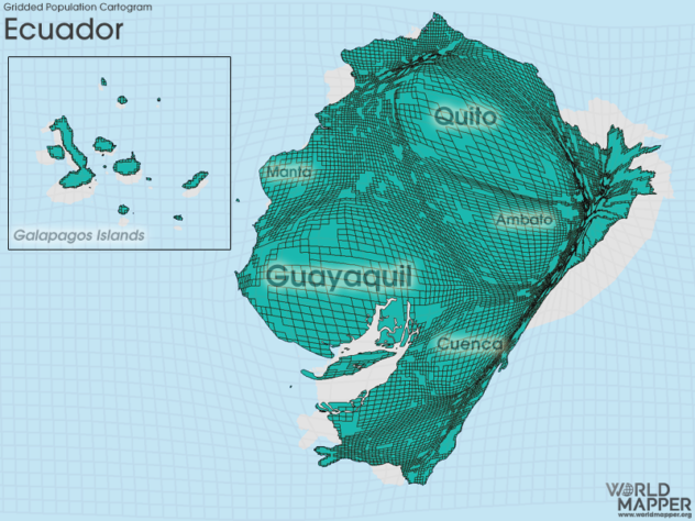 | Ecuador Gridded Population