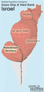 Israel Gridded Population