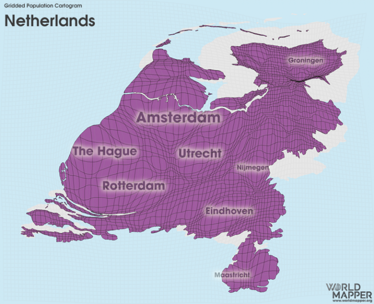 Netherlands Gridded Population