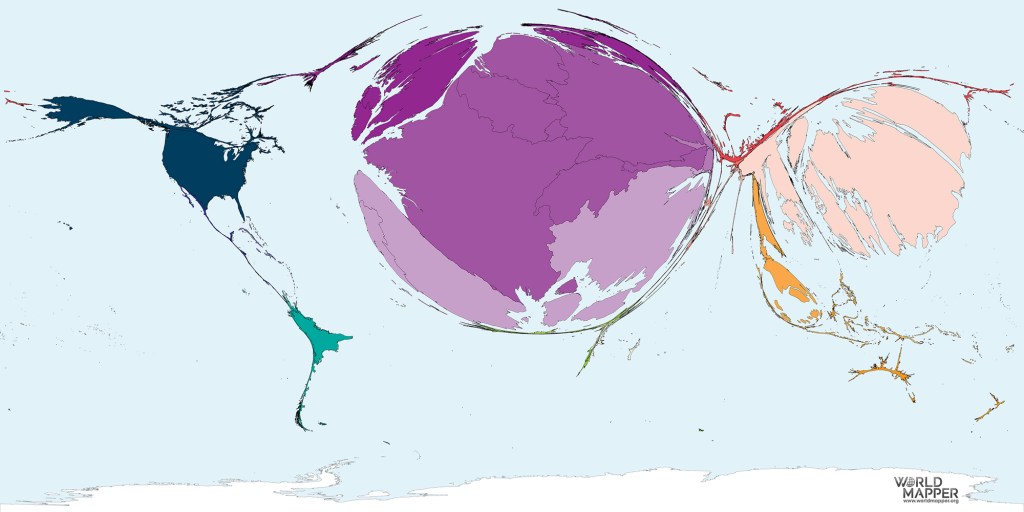 Urban Population - Worldmapper