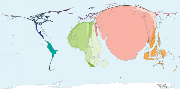 Open Defecation - Worldmapper
