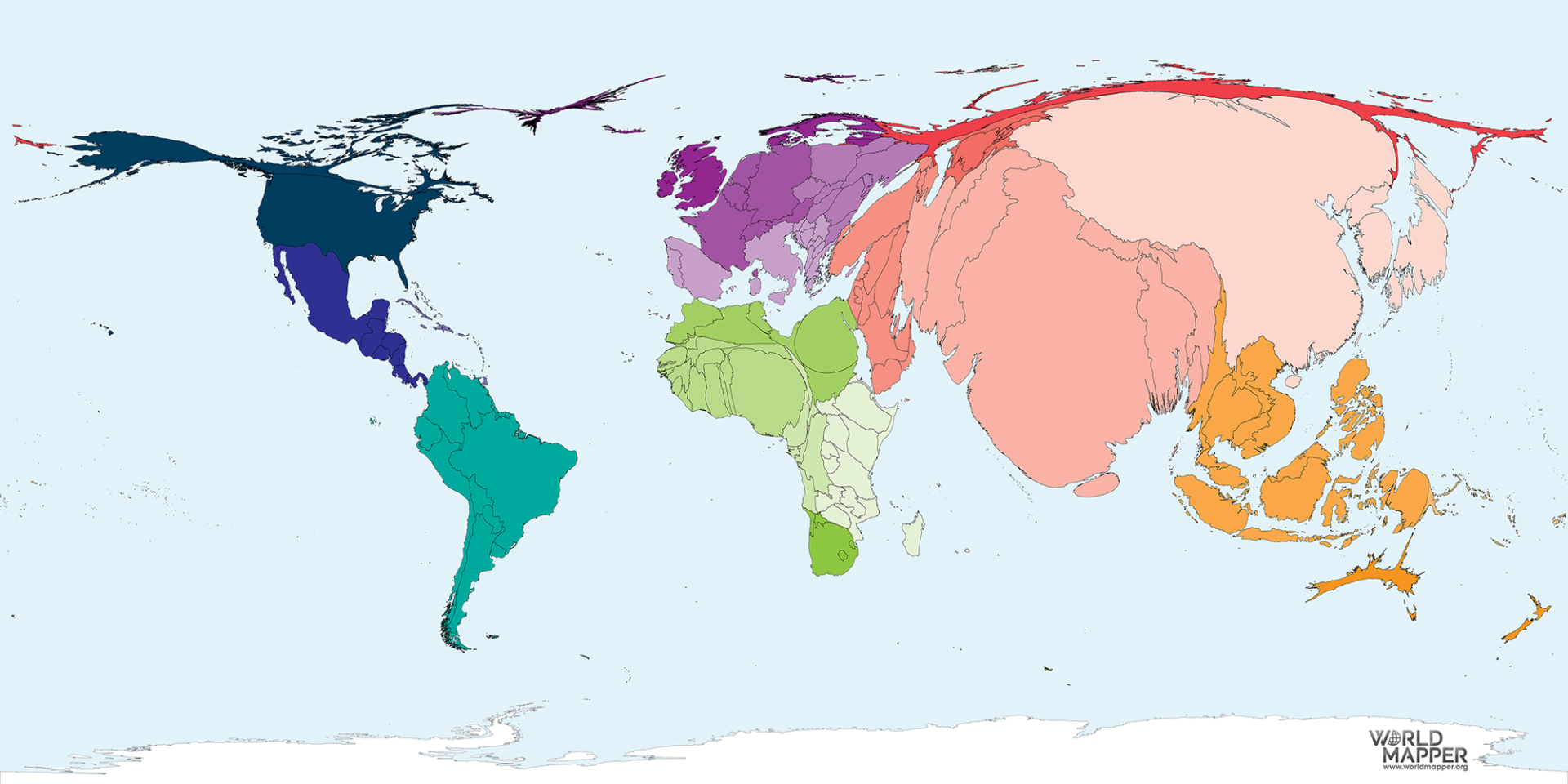 Water Access - Worldmapper