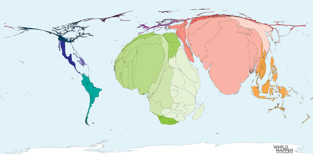 Anglican Population - Worldmapper