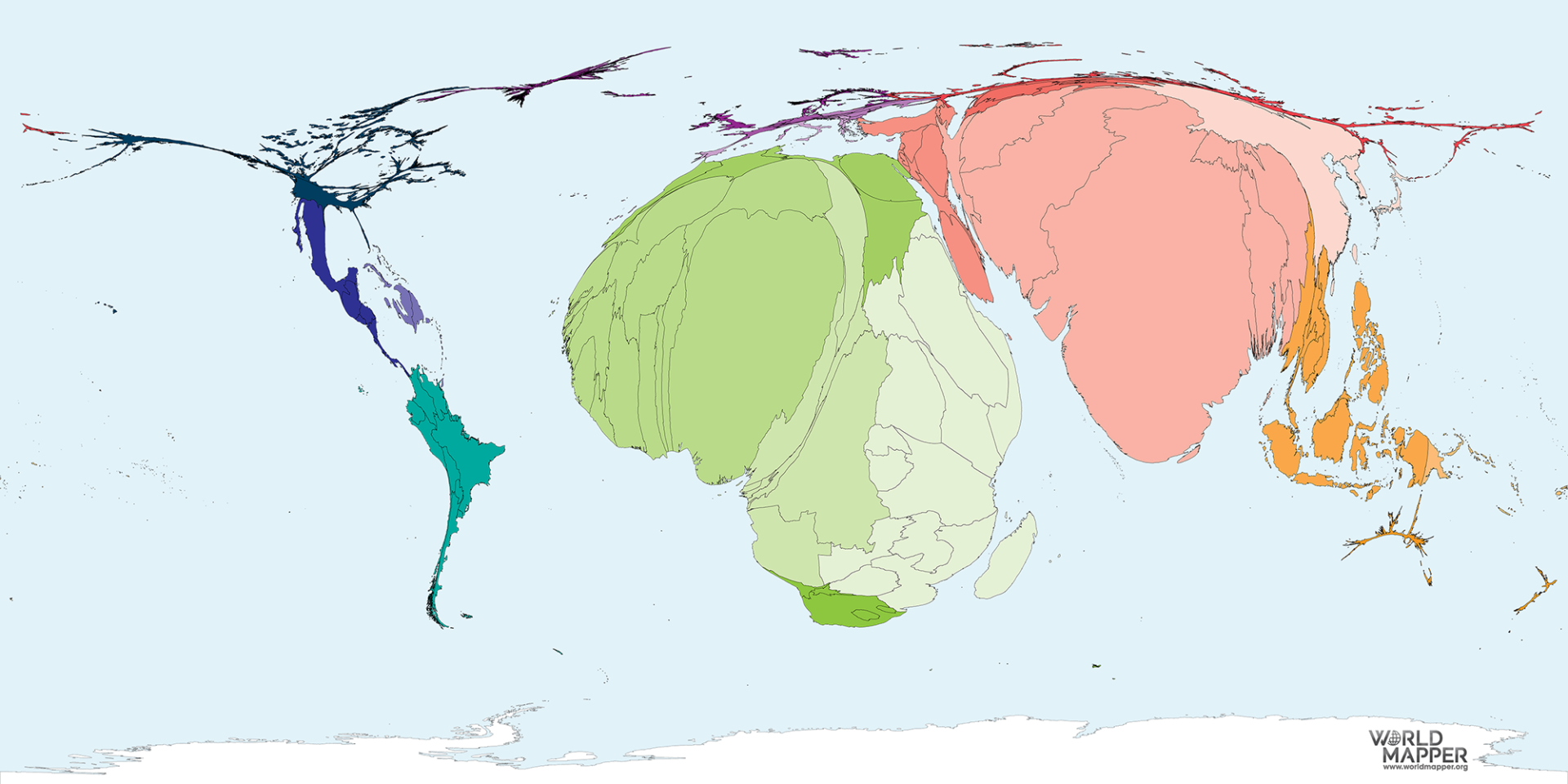 Confucianists - Worldmapper