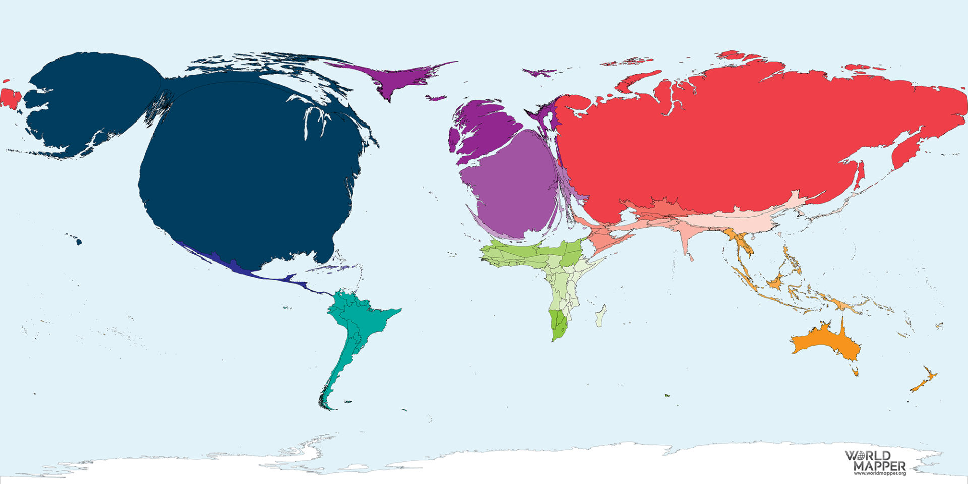 Population Year 1500 - Worldmapper