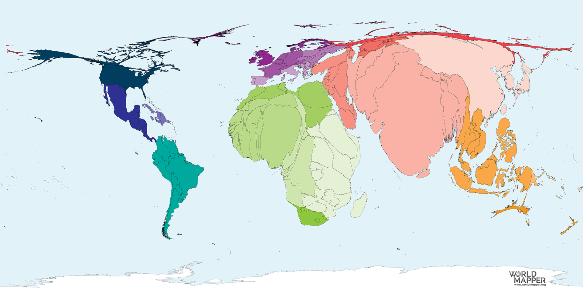 Taoist Population - Worldmapper