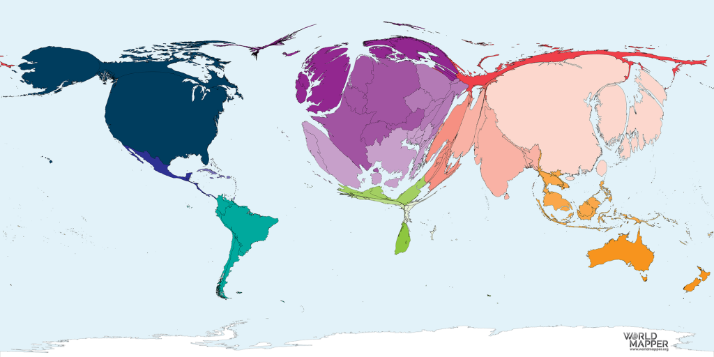 Urban Population - Worldmapper
