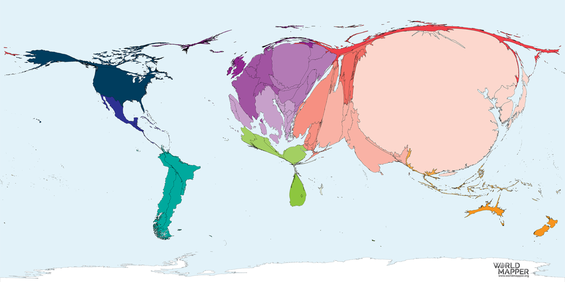 Population Year 1500 - Worldmapper