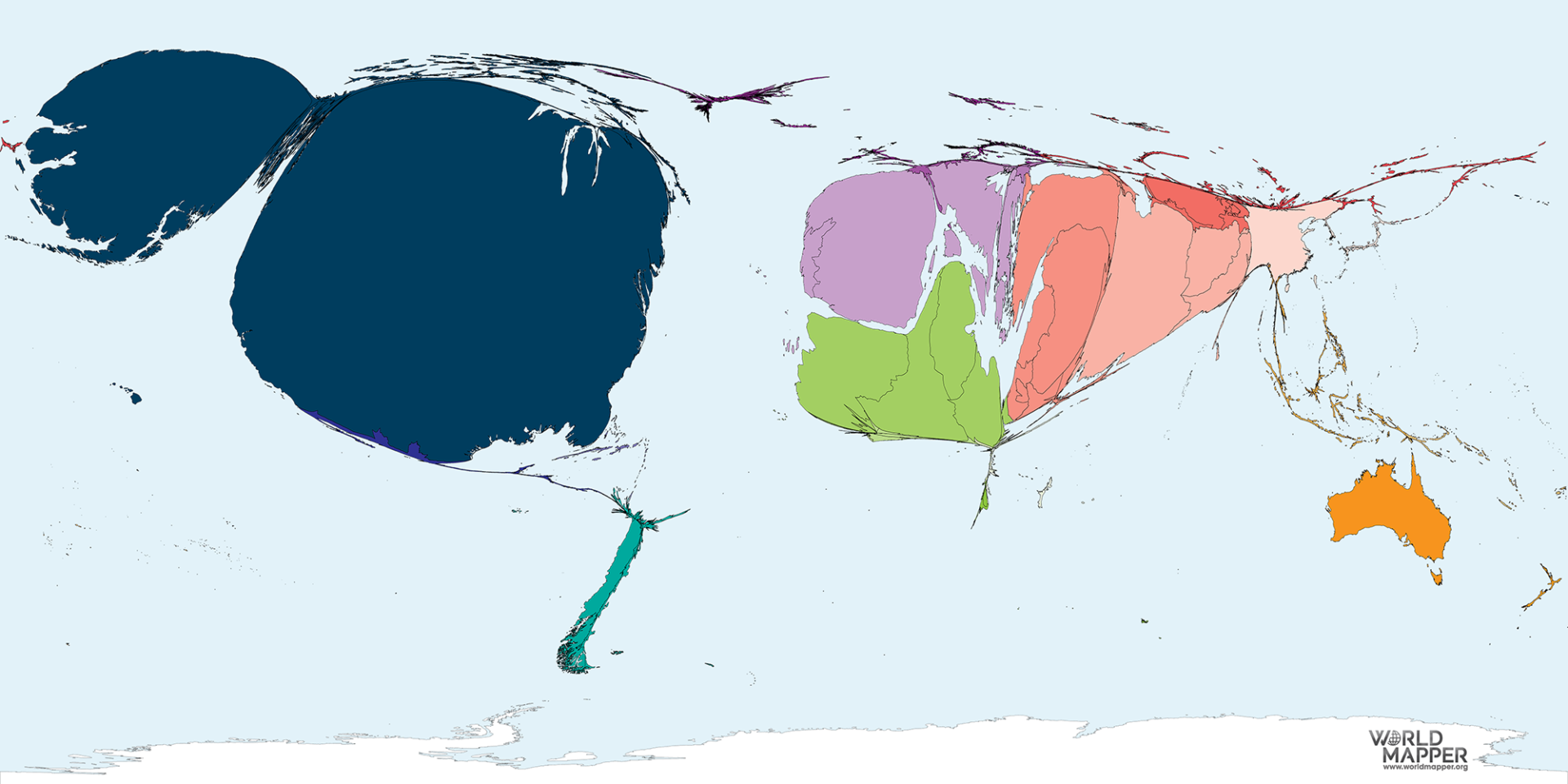 Confucianists - Worldmapper