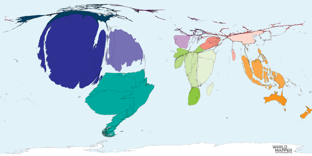 Avocado Production 2016 - Worldmapper
