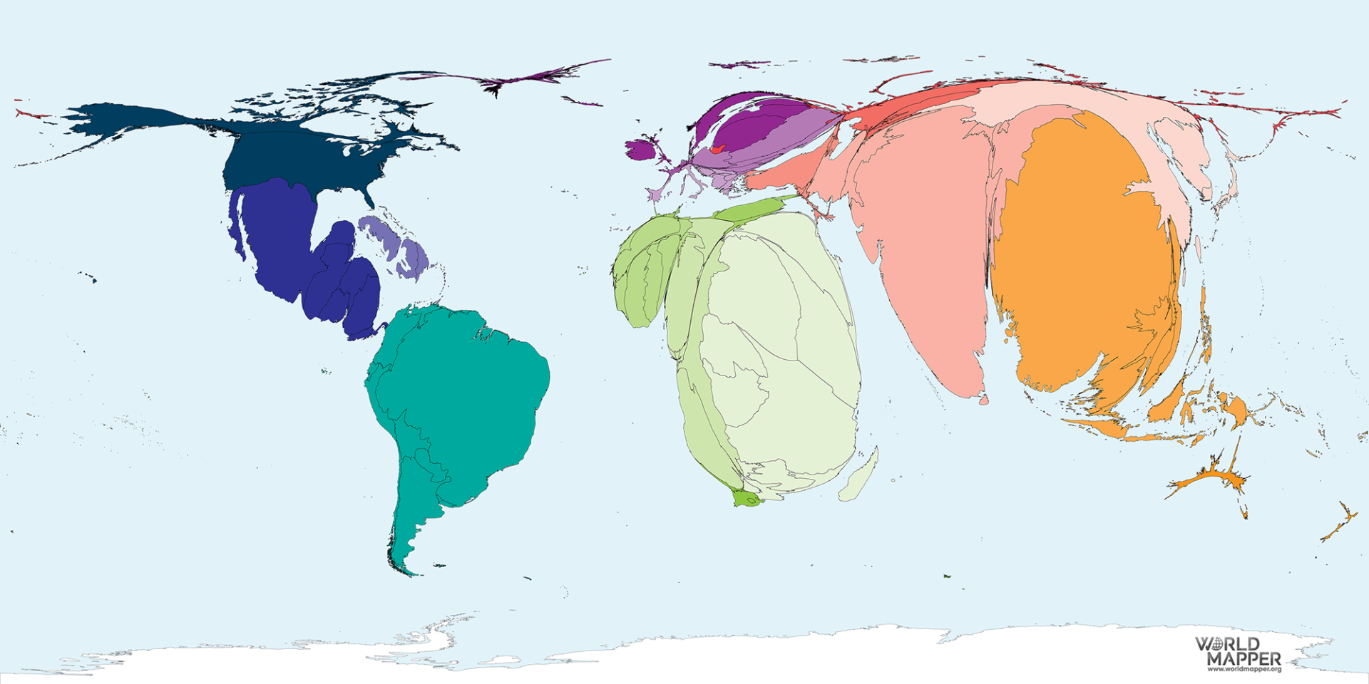 Germany General Election 2021 - Worldmapper