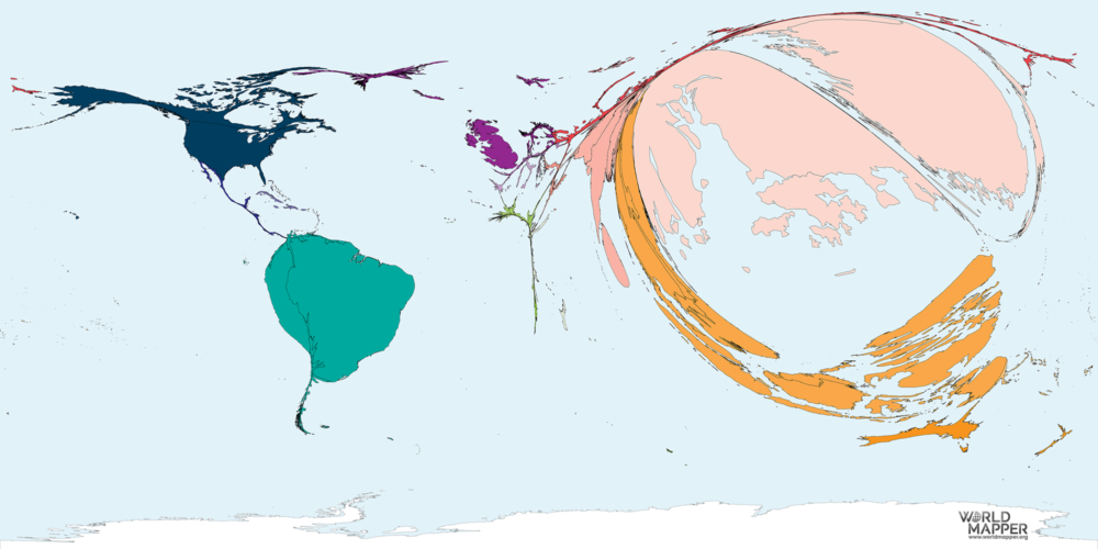 Urban Population - Worldmapper