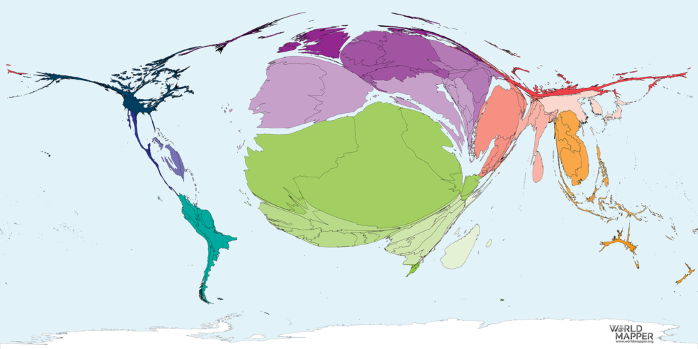 Urban Population - Worldmapper
