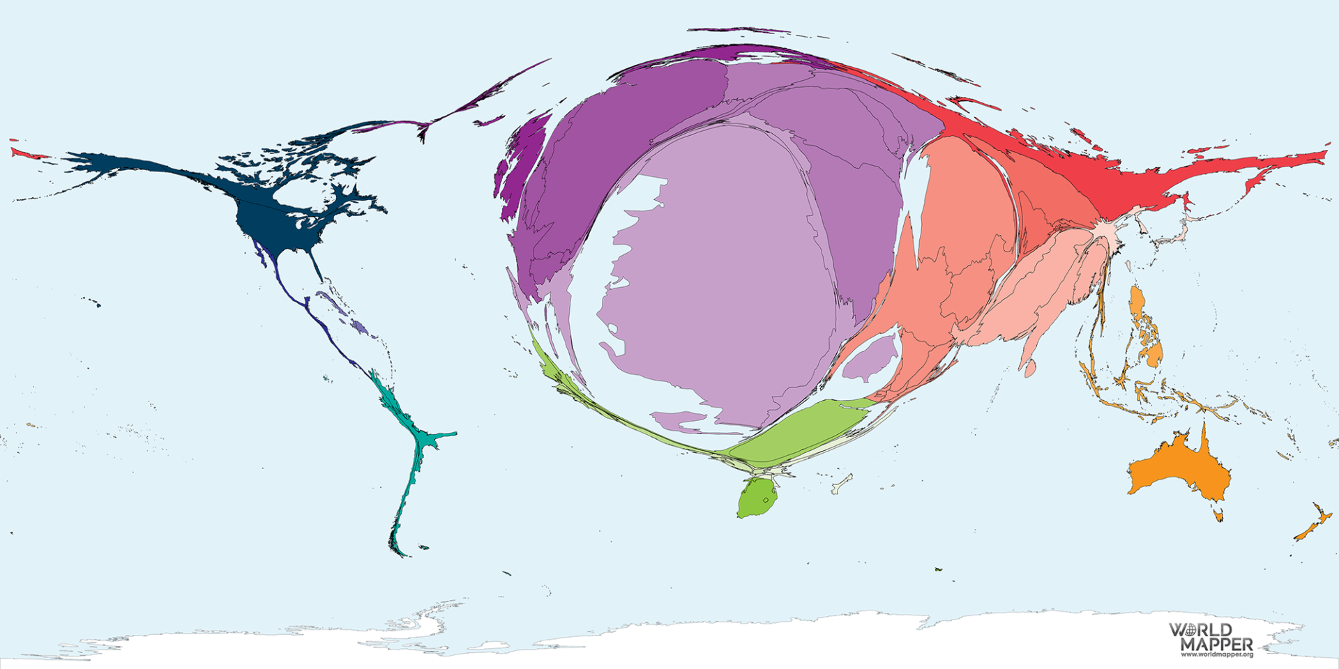 Migration to Greece 1990-2017 - Worldmapper