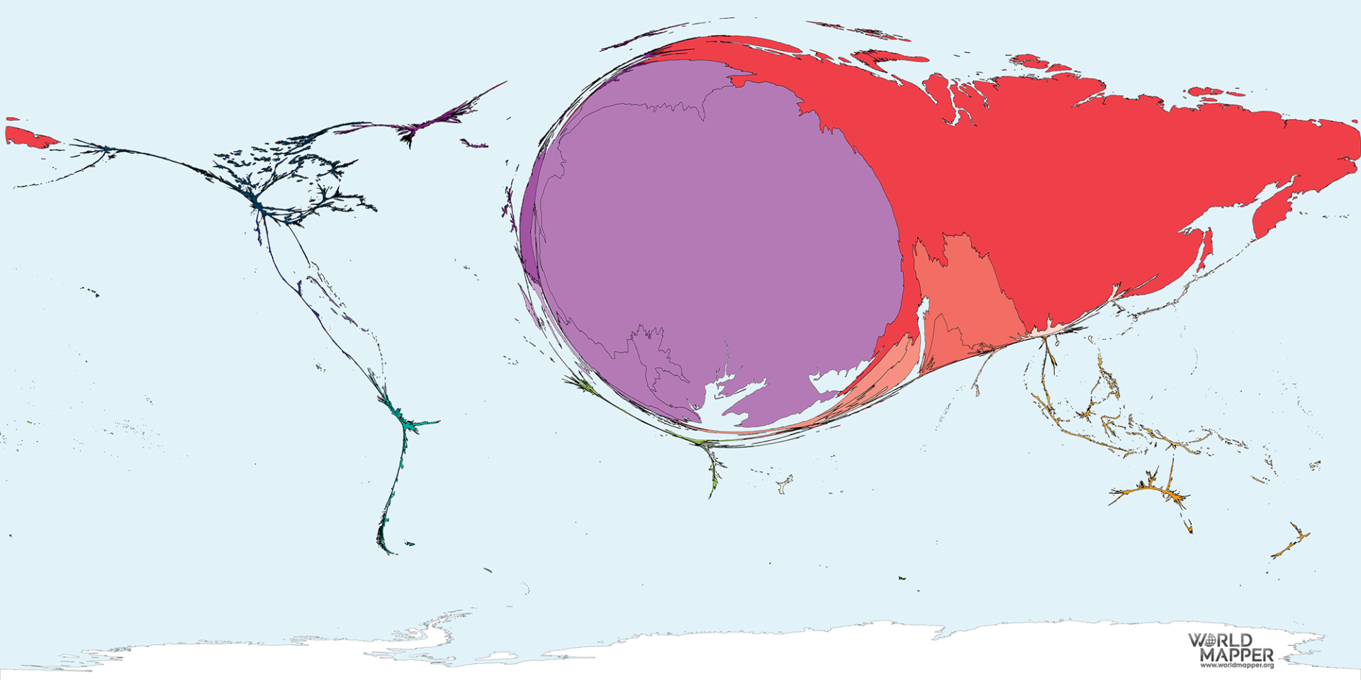 Population Year 1900 - Worldmapper
