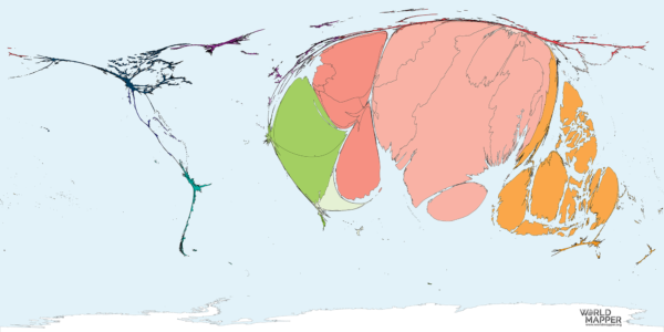 Migration to Saudi Arabia 1990-2017 - Worldmapper