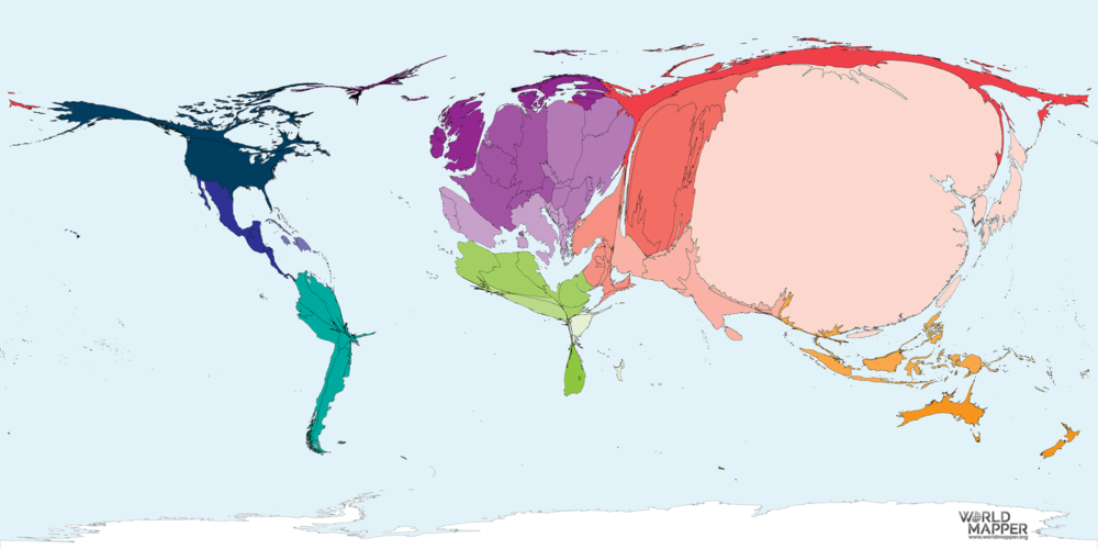 Carrot Production - Worldmapper