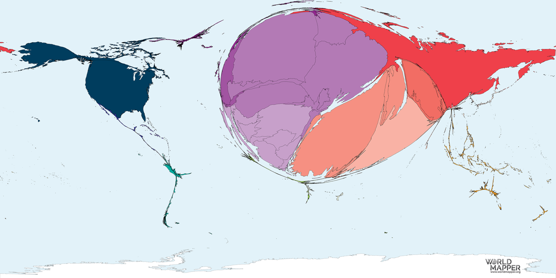 Sour Cherry Production - Worldmapper
