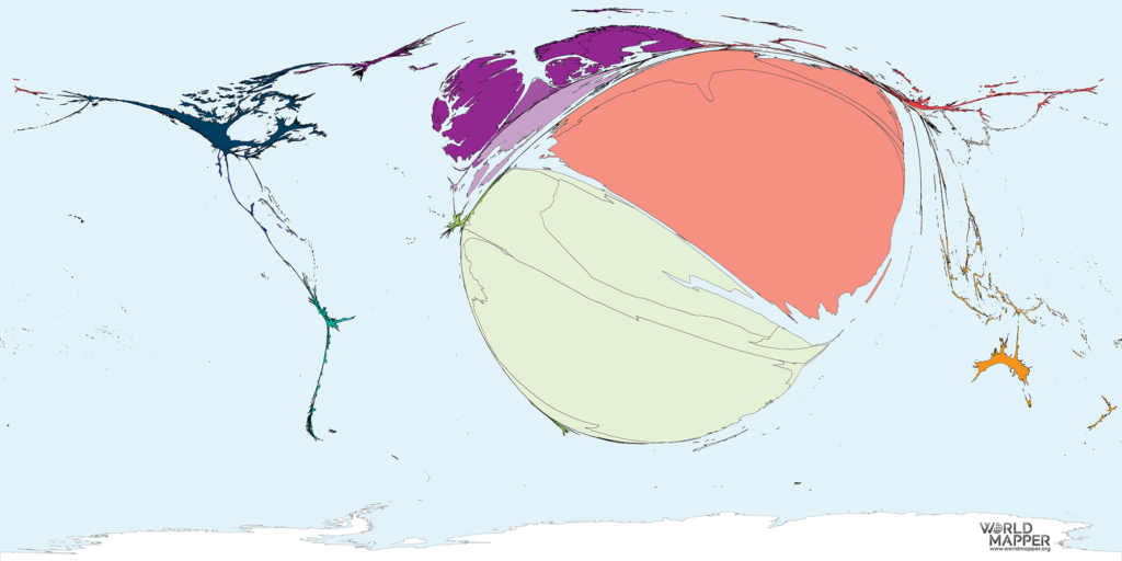 Spread of Somali Language - Worldmapper