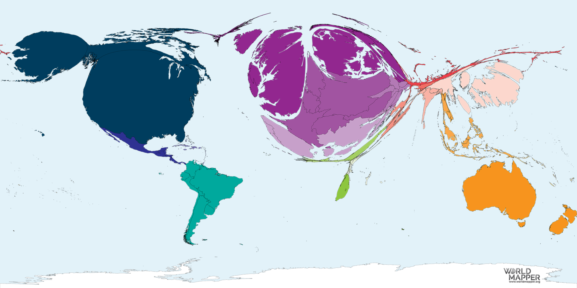 Avalanches/Landslides 2000-2017 - Worldmapper
