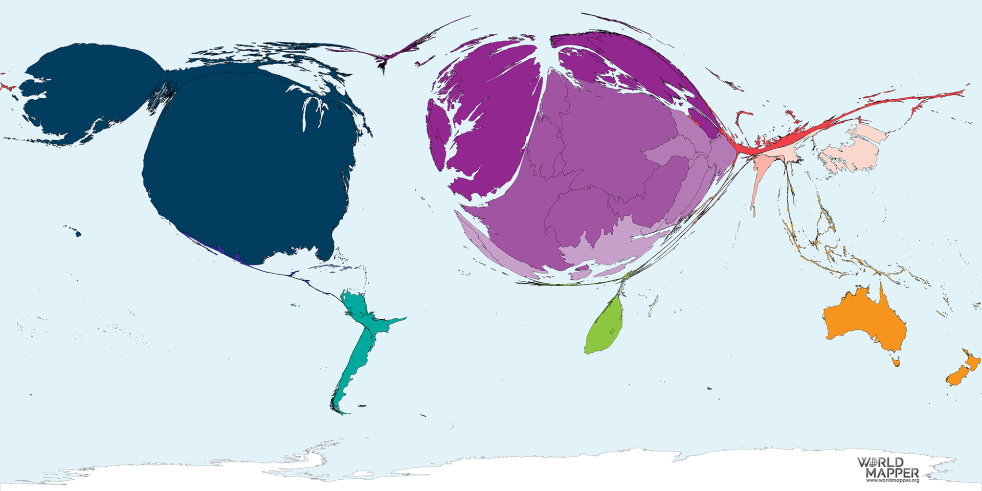 Population Year 1500 - Worldmapper