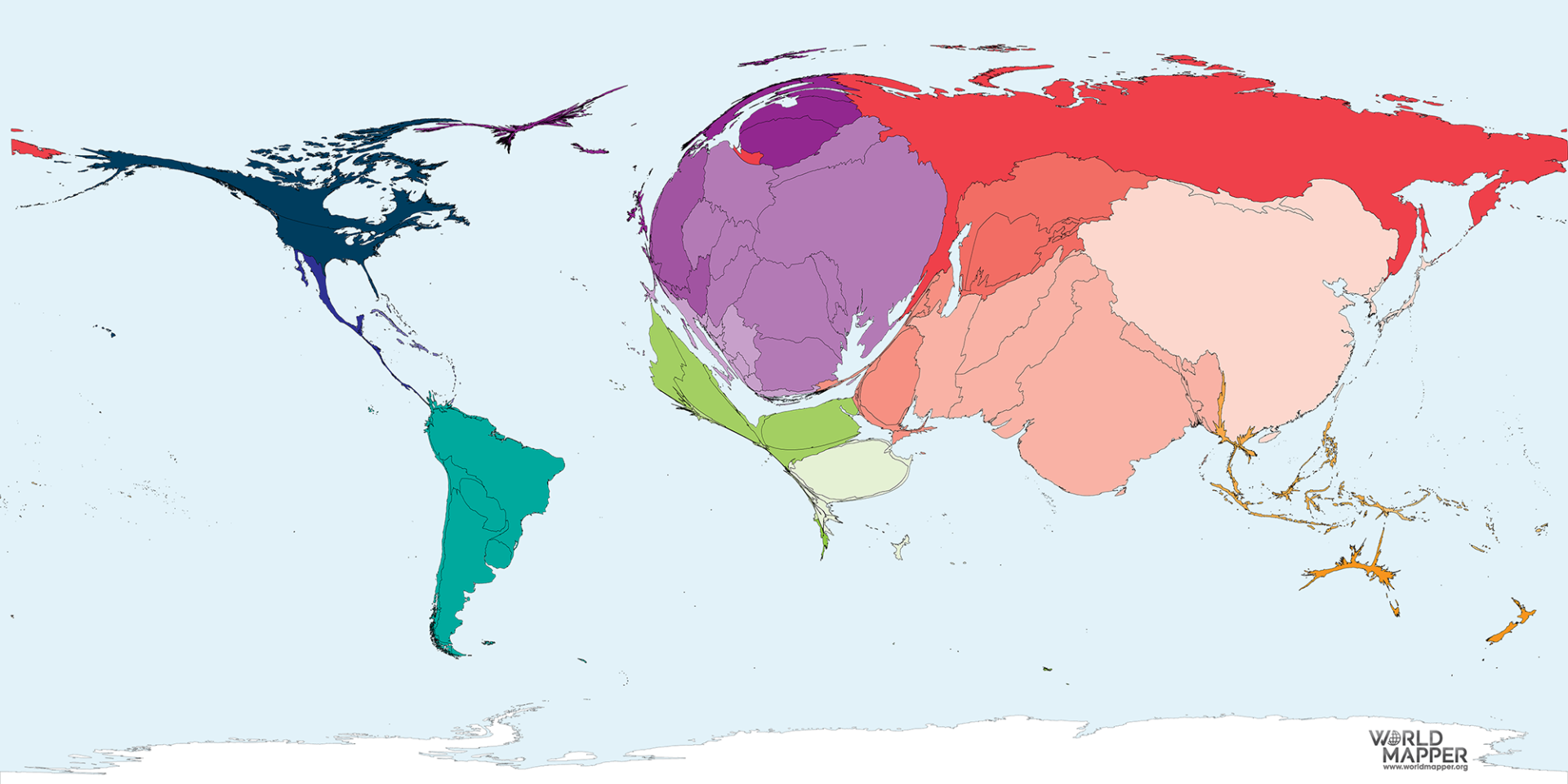 Population Year 1 - Worldmapper