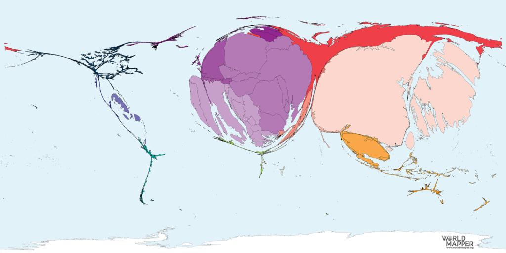 Population Decline 2015-2050 - Worldmapper