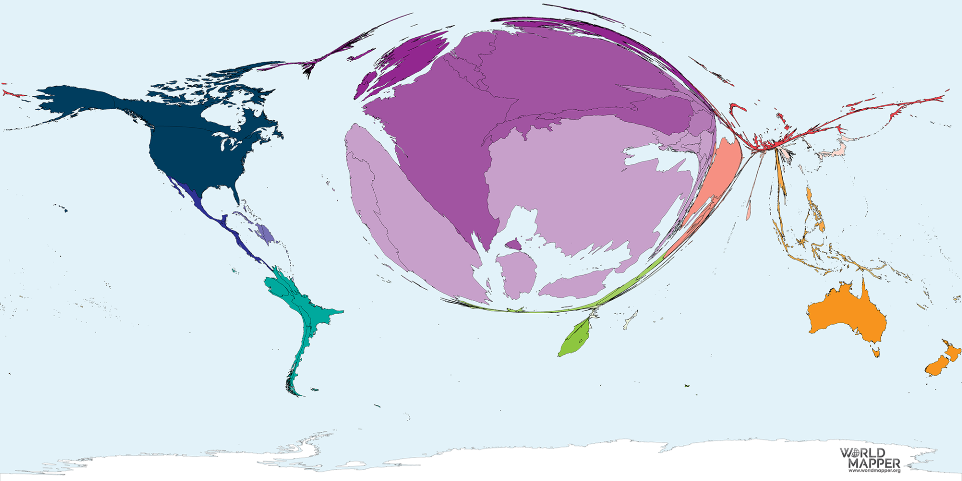 Confucianists - Worldmapper