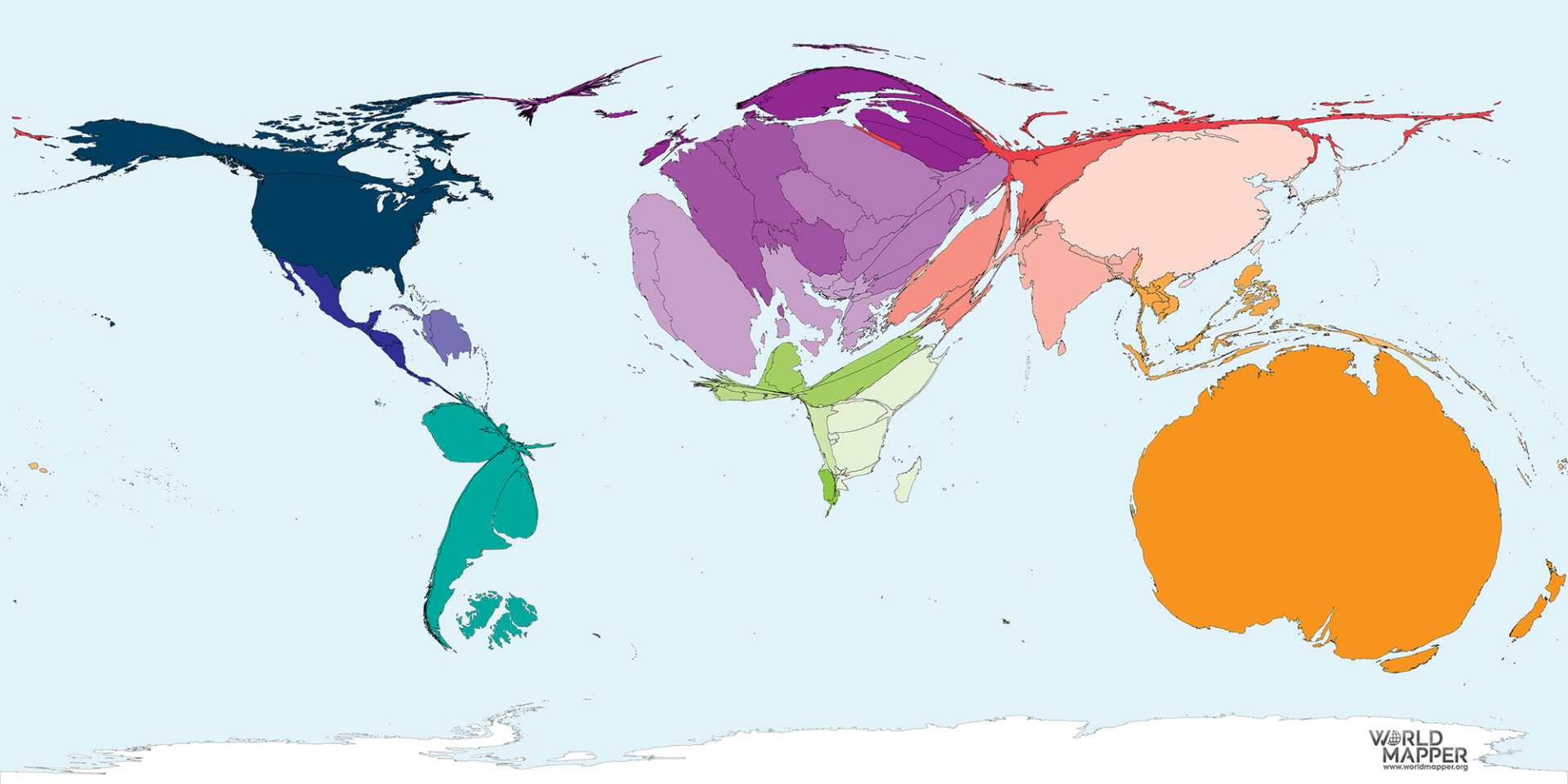 Watermelon Production - Worldmapper