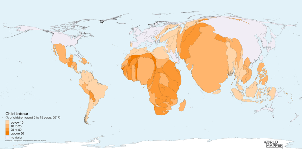 Child Labour - Worldmapper