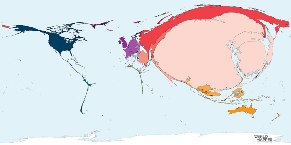 Urban Population - Worldmapper