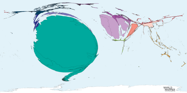 Migration to Venezuela 1990-2017 - Worldmapper