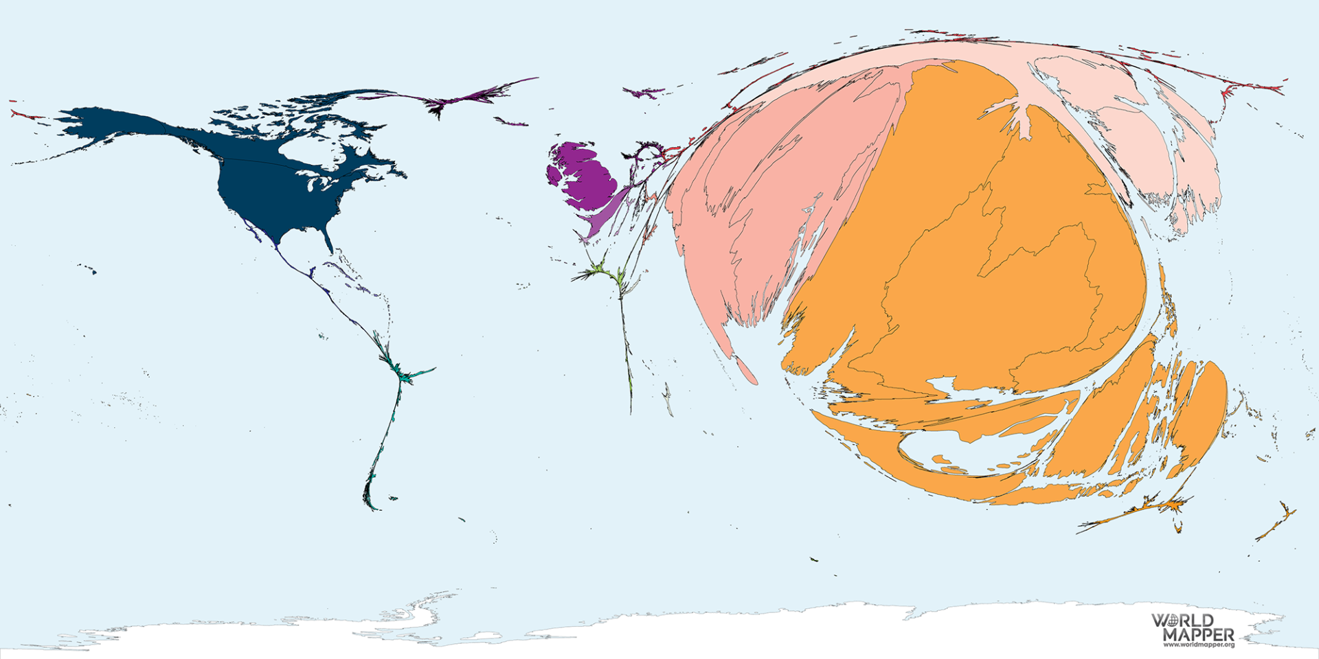Confucianists - Worldmapper