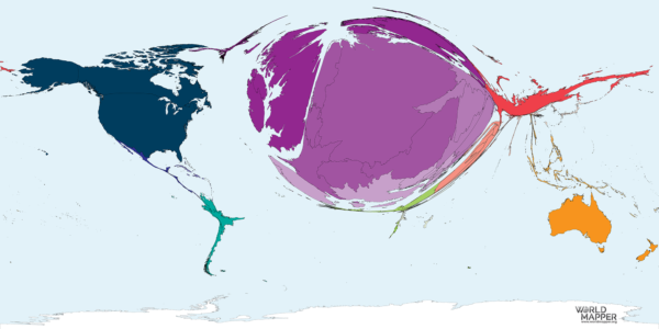 Migration from Hungary 1990-2017 - Worldmapper