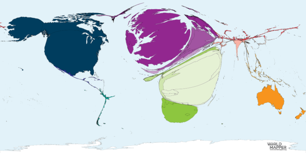 Migration from Kenya 1990-2017 - Worldmapper