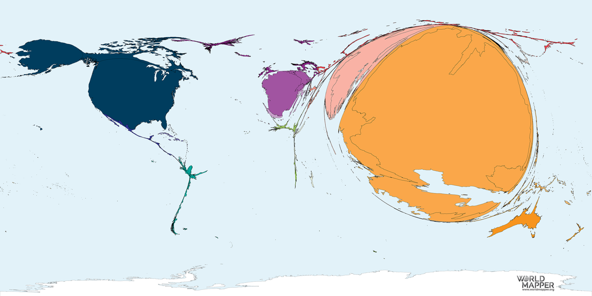 Confucianists - Worldmapper