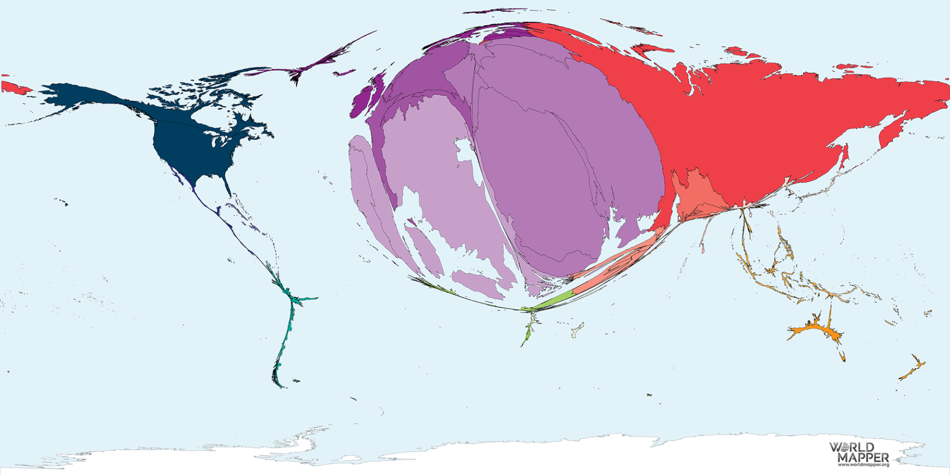 Confucianists - Worldmapper