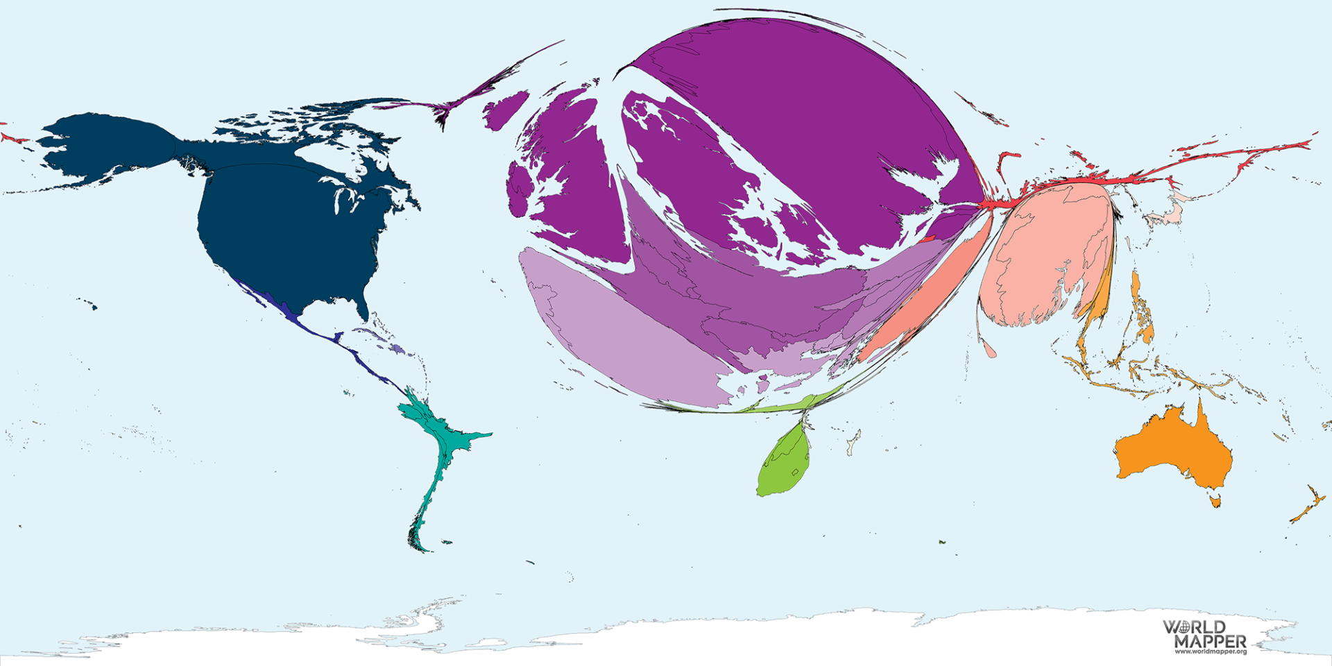 Population Year 1 - Worldmapper