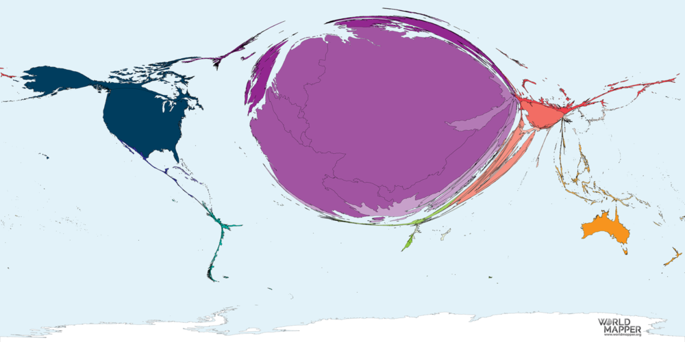 Migration from Turkey 1990-2017 - Worldmapper