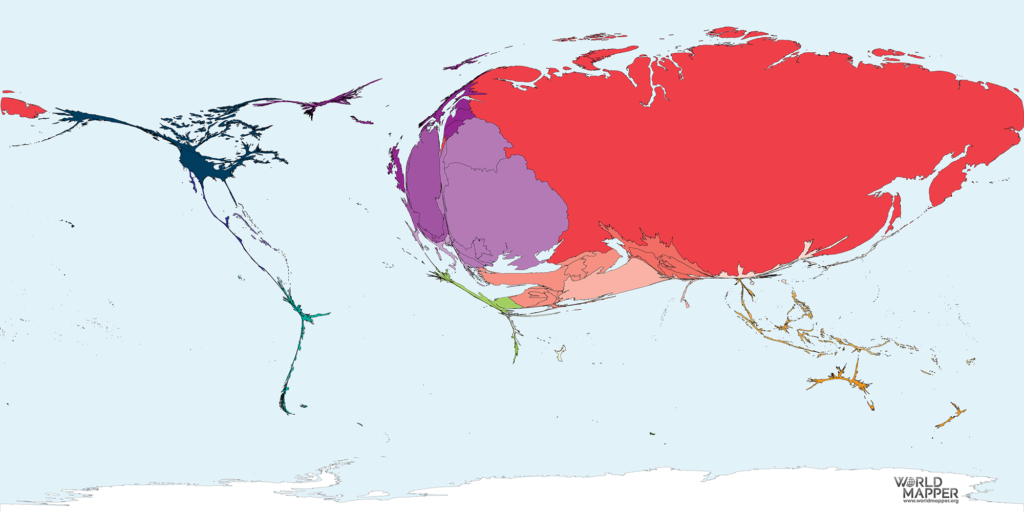 Urban Population - Worldmapper