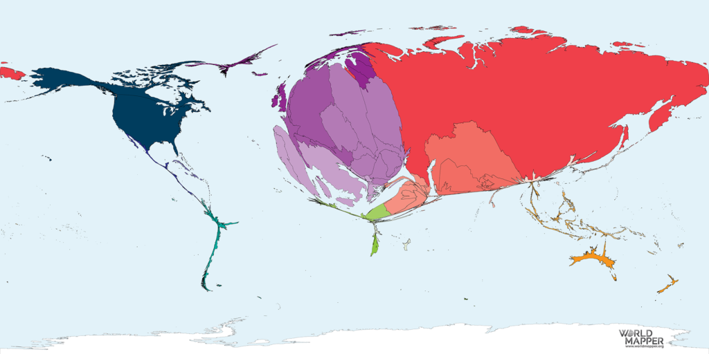 Migration from Ukraine 1990-2017 - Worldmapper