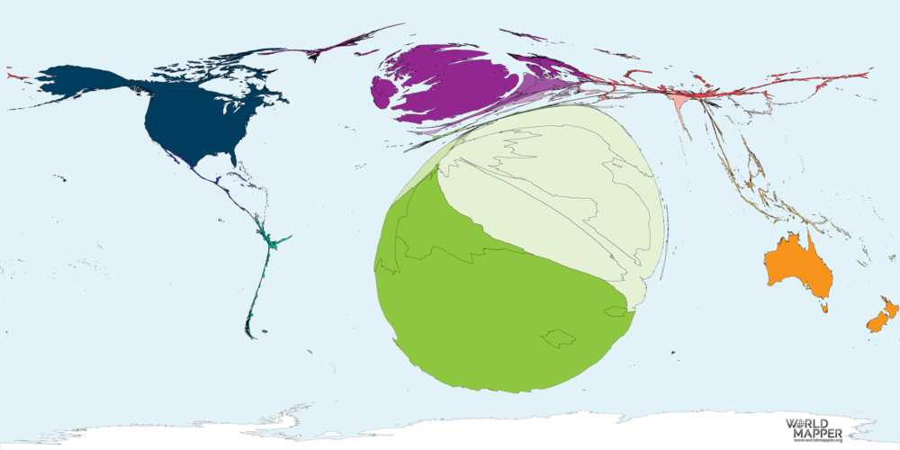 Population Year 1900 - Worldmapper
